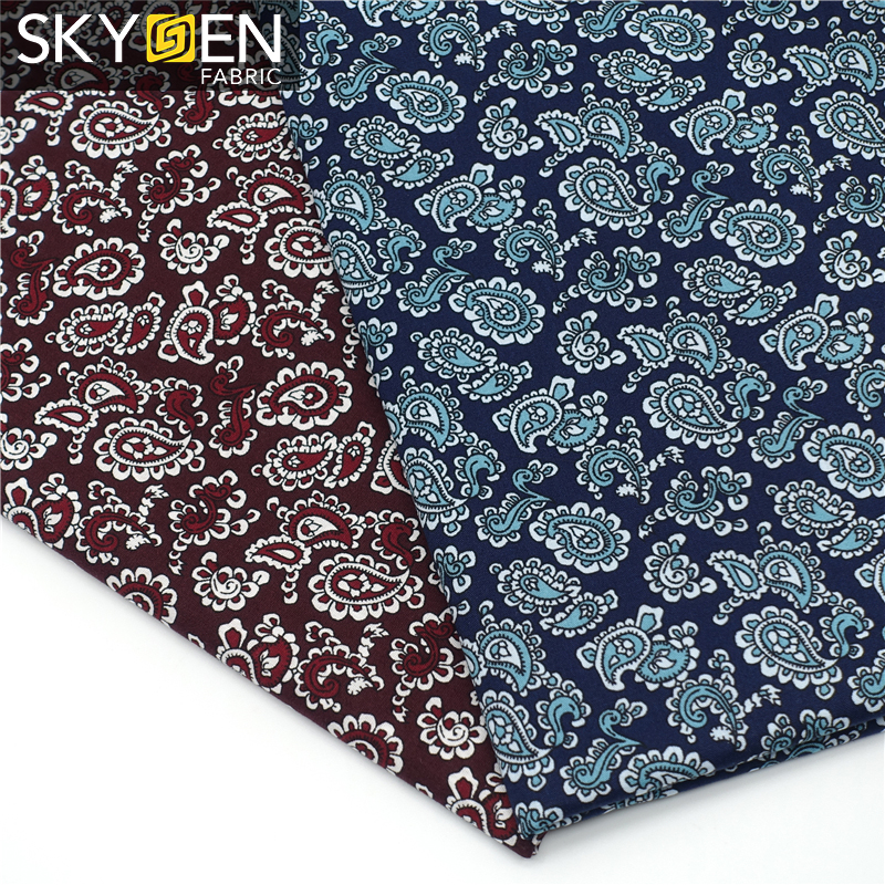 Small Paisley Print Fabric - Wholesale Shirt Fabric, Shirting Fabric ...