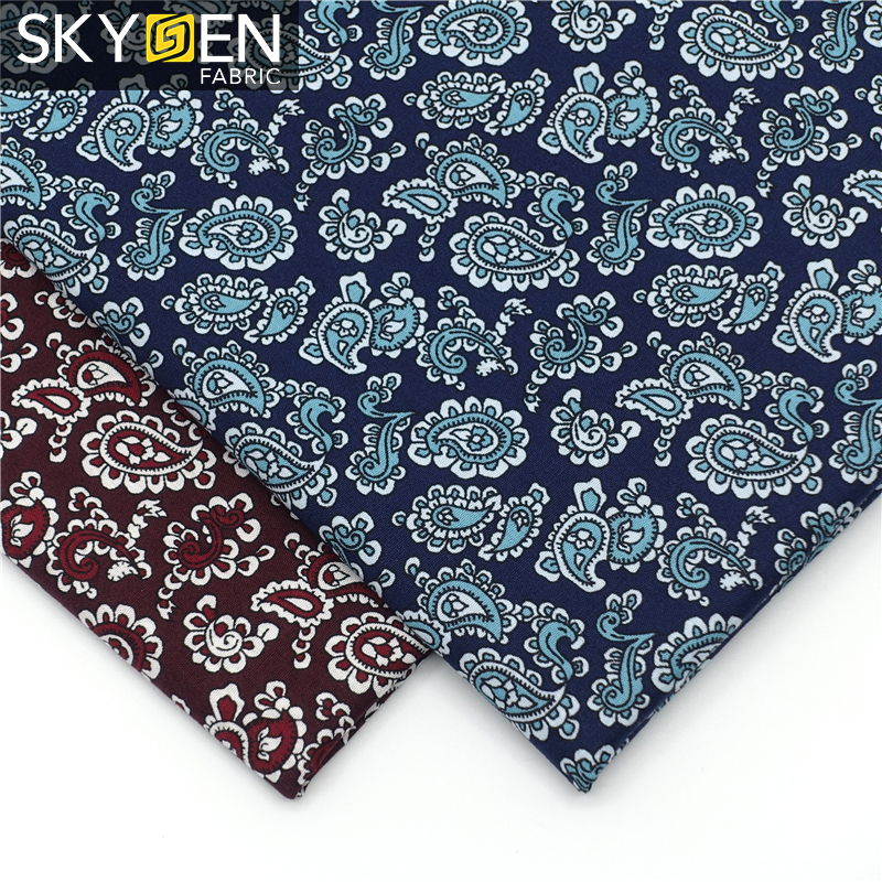 Small Paisley Print Fabric - Wholesale Shirt Fabric, Shirting Fabric ...