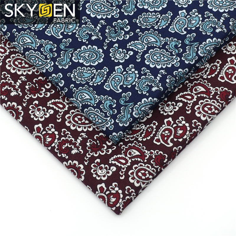 Small Paisley Print Fabric - Wholesale Shirt Fabric, Shirting Fabric ...
