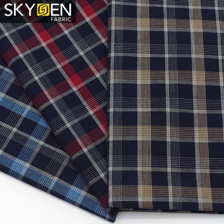 Tartan Check Fabric Cotton Material - Wholesale Shirt Fabric, Shirting ...