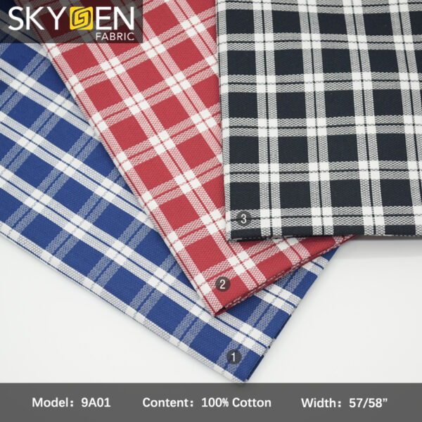 Tartan Check Fabric Cotton Material - Wholesale Shirt Fabric, Shirting ...
