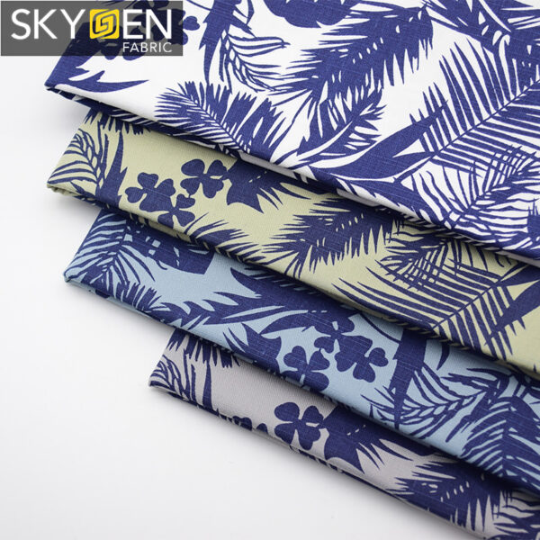 Large Print Fabric | Large Scale Floral Print Fabric - Skyge
