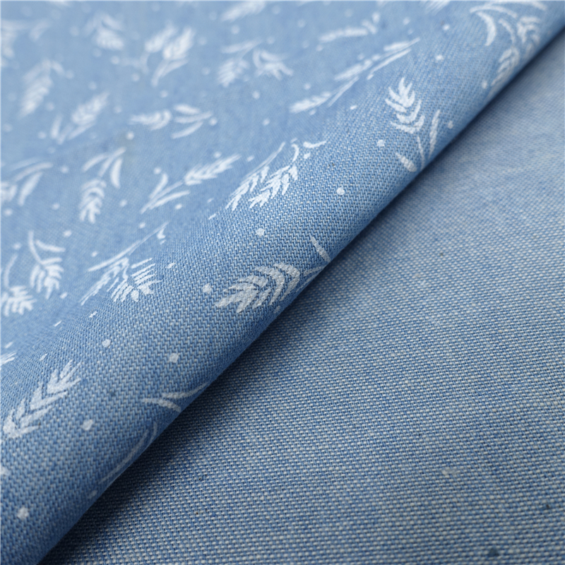 Denim Grass Pattern Fabric - Wholesale Shirt Fabric, Shirting Fabric ...
