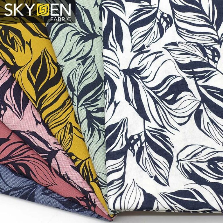 Large Scale Print Oxford Cotton Fabric - Wholesale Shirt Fabric ...