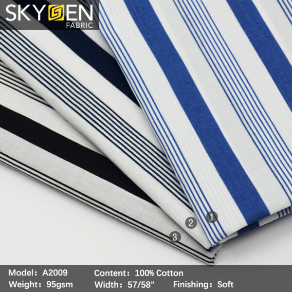 Soft Strip Cotton Popular Fabric - Wholesale Shirt Fabric, Shirting ...