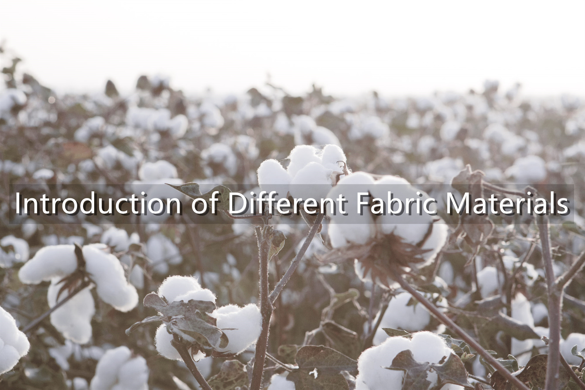 Introduction of Different Fabric Materials - Wholesale Shirt Fabric ...
